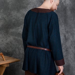 Early Medieval Scandinavian Viking Hedeby Wool Tunic for Viking Man and ...