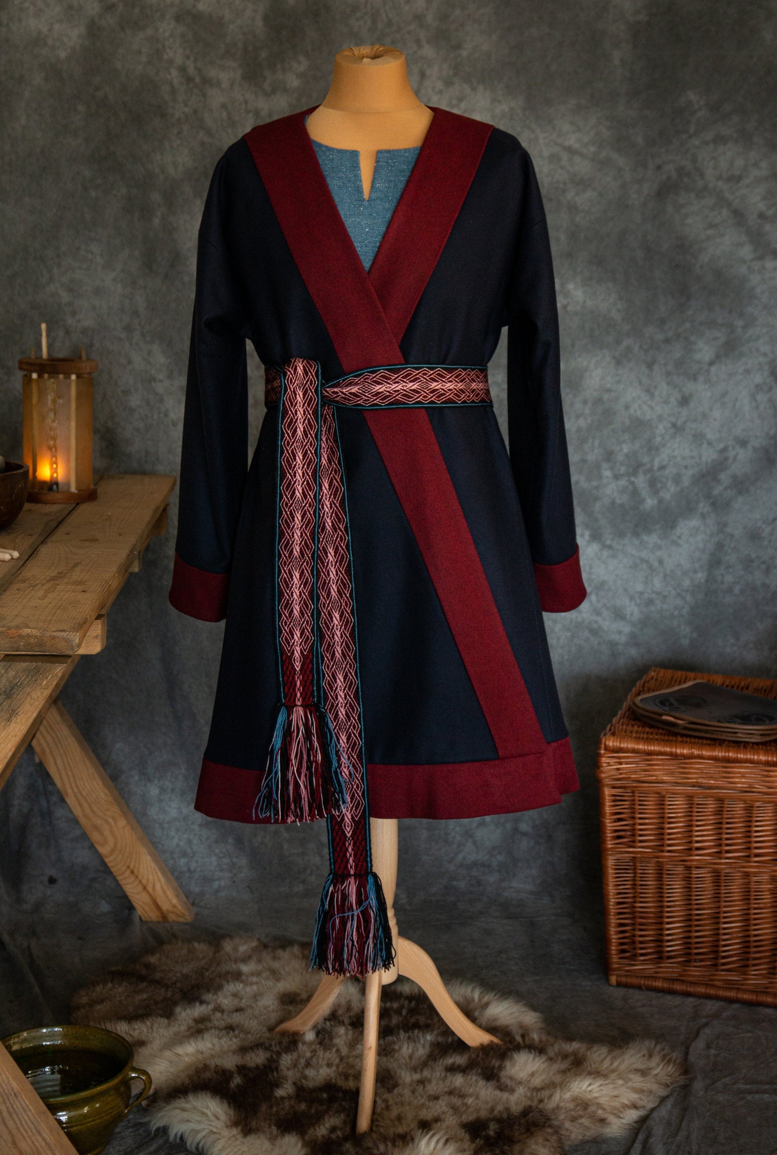 Early Medieval Scandinavian Viking Wool Coat - Etsy