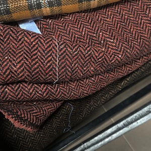 Early Medieval Birka Large Herringbone Twill Wool Round Hat Trimmed ...