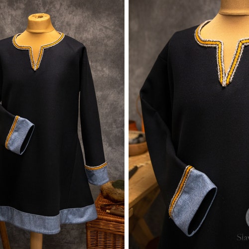 Early Medieval Scandinavian Viking Hedeby Wool Tunic for - Etsy