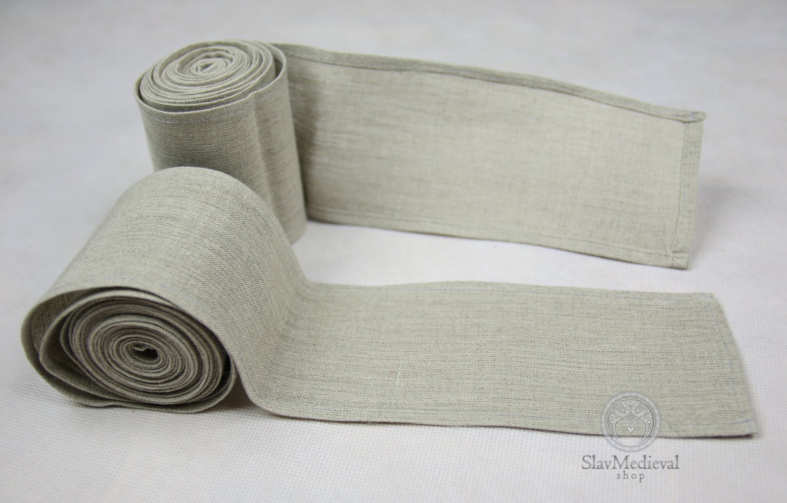 READY TO SHIP Early Medieval Linen Leg Calf Wraps for Viking - Etsy