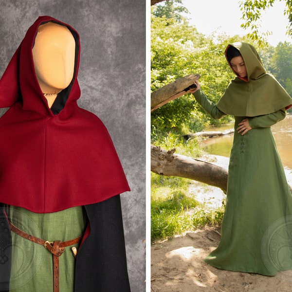 Medieval Hood - Etsy
