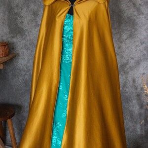 FANTASY RAINDROP 100% Cotton Satin faux Silk Fantasy Circle Hooded ...