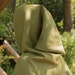 Bocksten Wool Hood With Linen Lining | Medieval Viking Reenactment ...