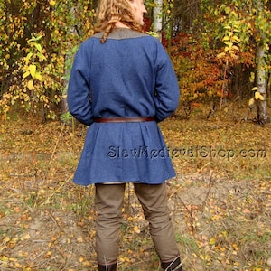 Early Medieval Scandinavian Viking Hedeby Wool Tunic for Viking Man and ...