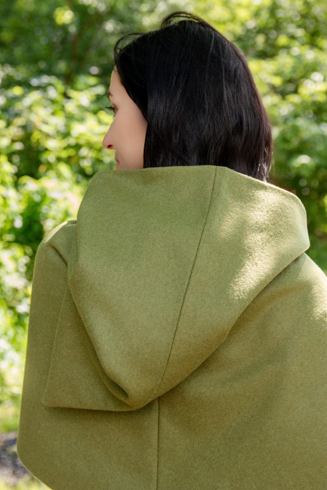 Bocksten Wool Hood With Linen Lining | Medieval Viking Reenactment ...