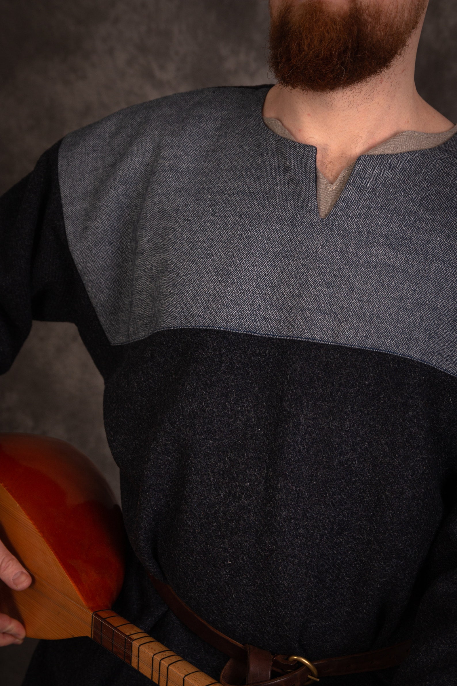 Early Medieval Wool Tunic With Wool Hems From Birka for Viking | Etsy