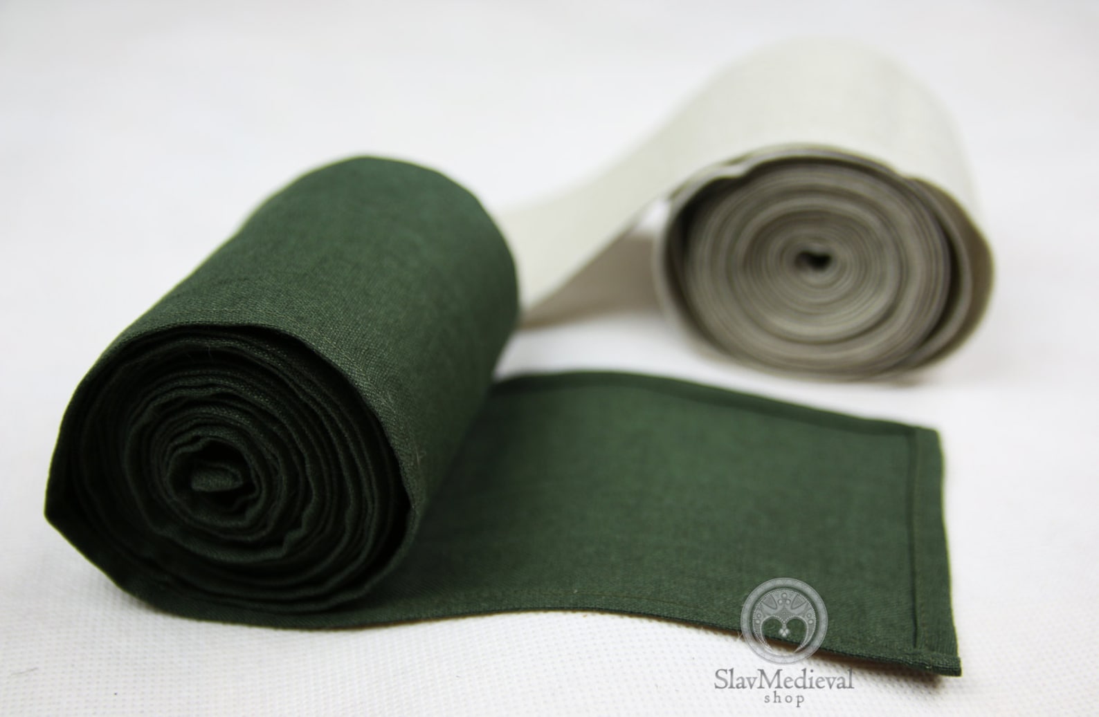 READY TO SHIP Early Medieval Linen Leg Calf Wraps for Viking - Etsy