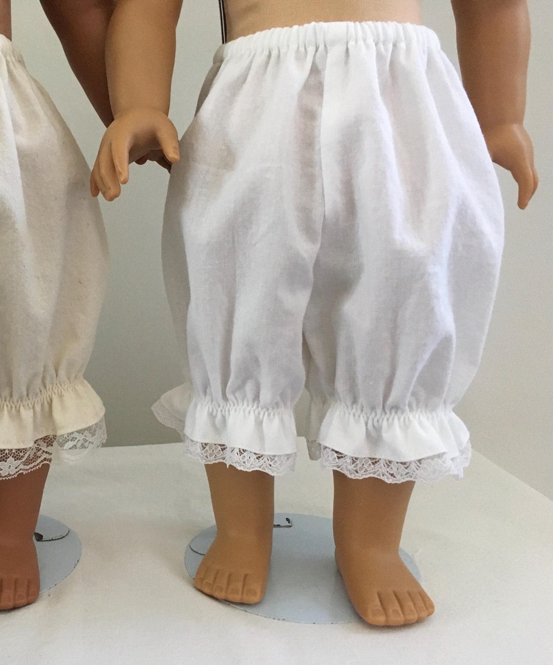 Handmade Pure White Bloomers, 100% Cotton, for Your 18 Inch Doll - Etsy