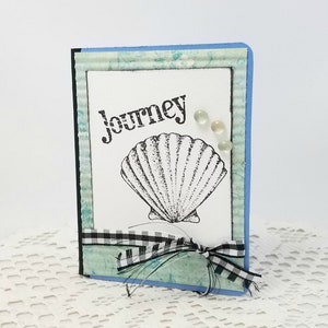 Sea Shell Mini Journal - Sea Shell Mini Notebook - Summer Journal ...