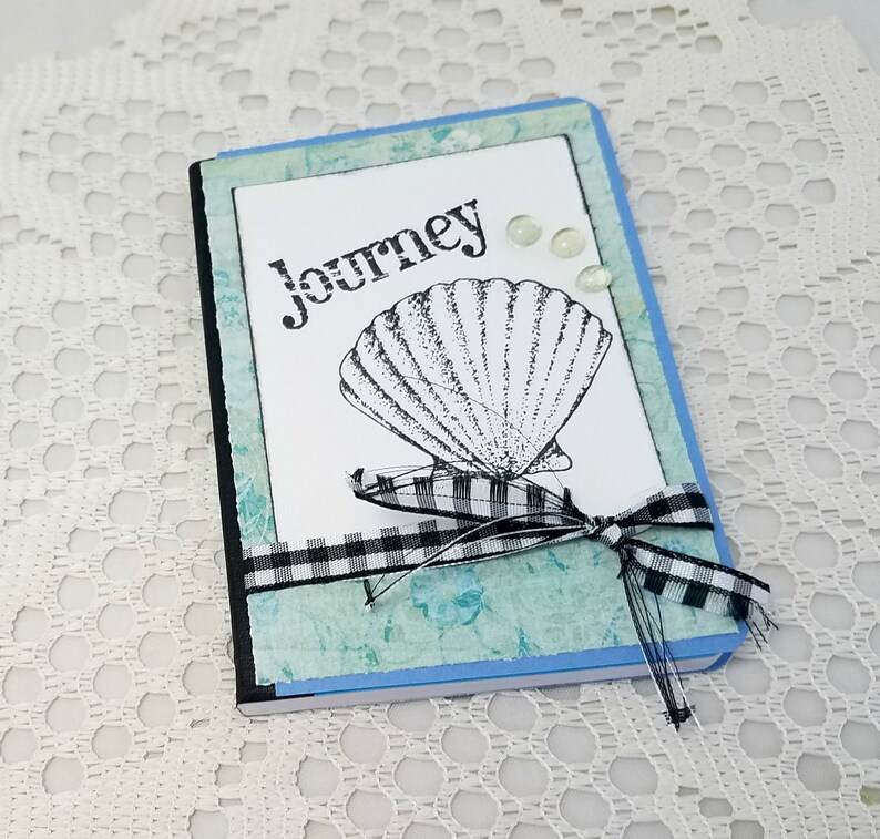 Sea Shell Mini Journal Sea Shell Mini Notebook Summer | Etsy