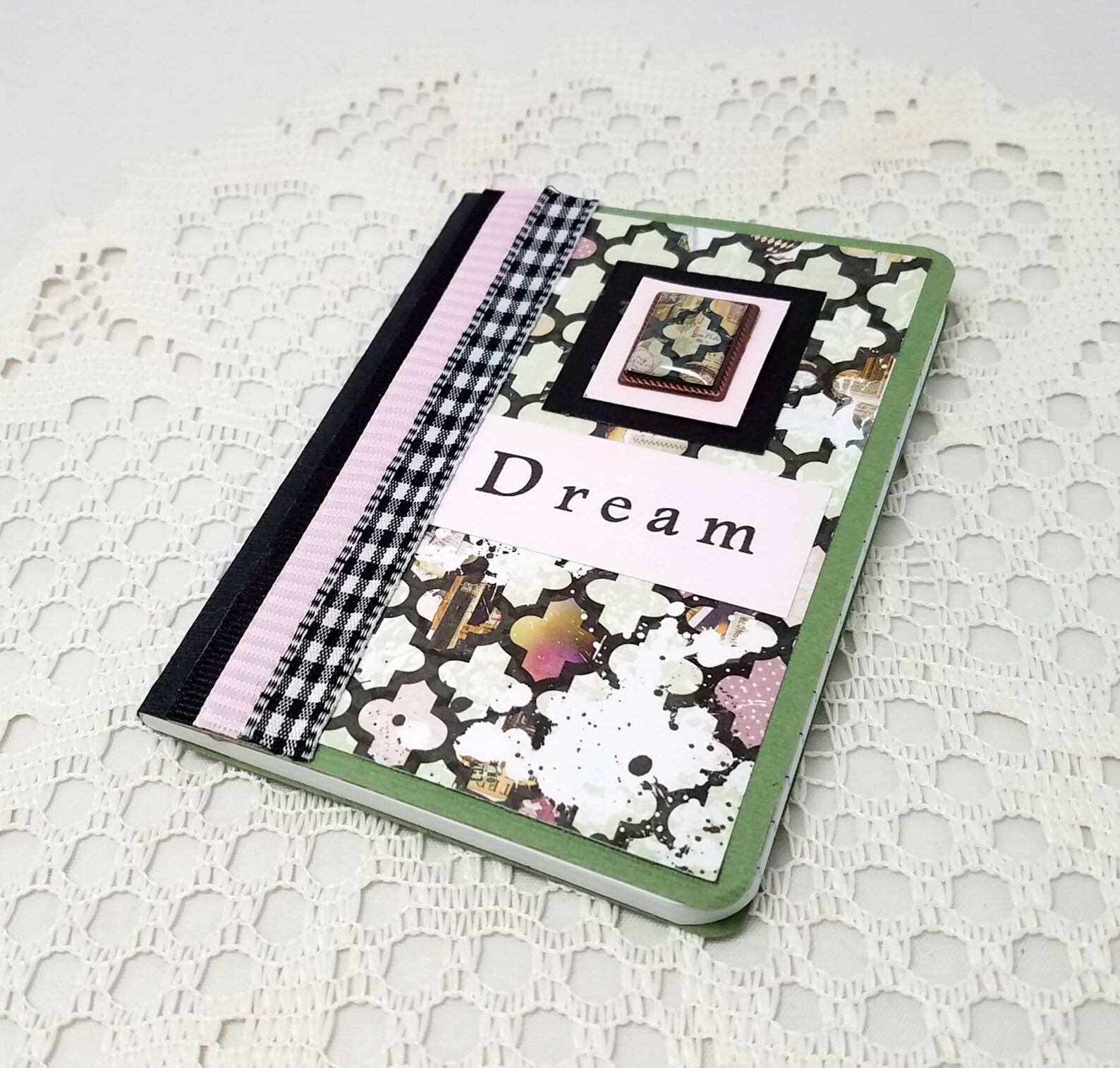 Dream Mini Journal Dream Mini Notebook Patterned Mini - Etsy