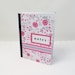 Pink Floral Mini Journal Small Pink Floral Notebook Bright - Etsy