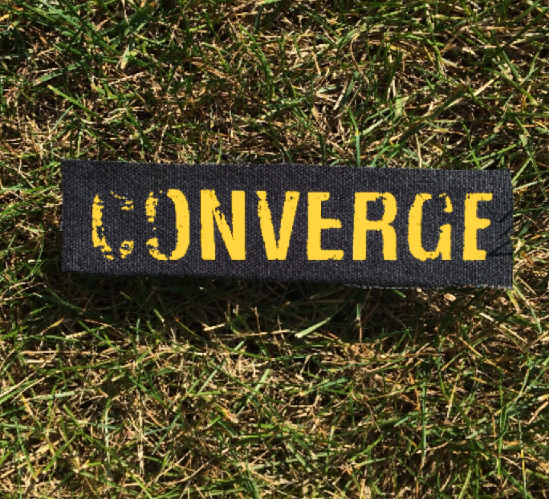 Converge SMALL YELLOW Punk Rocker Sew on Patch - Etsy