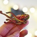 Octopus Pin Badge Colourful Illustrated Wooden Jewellery - Etsy UK