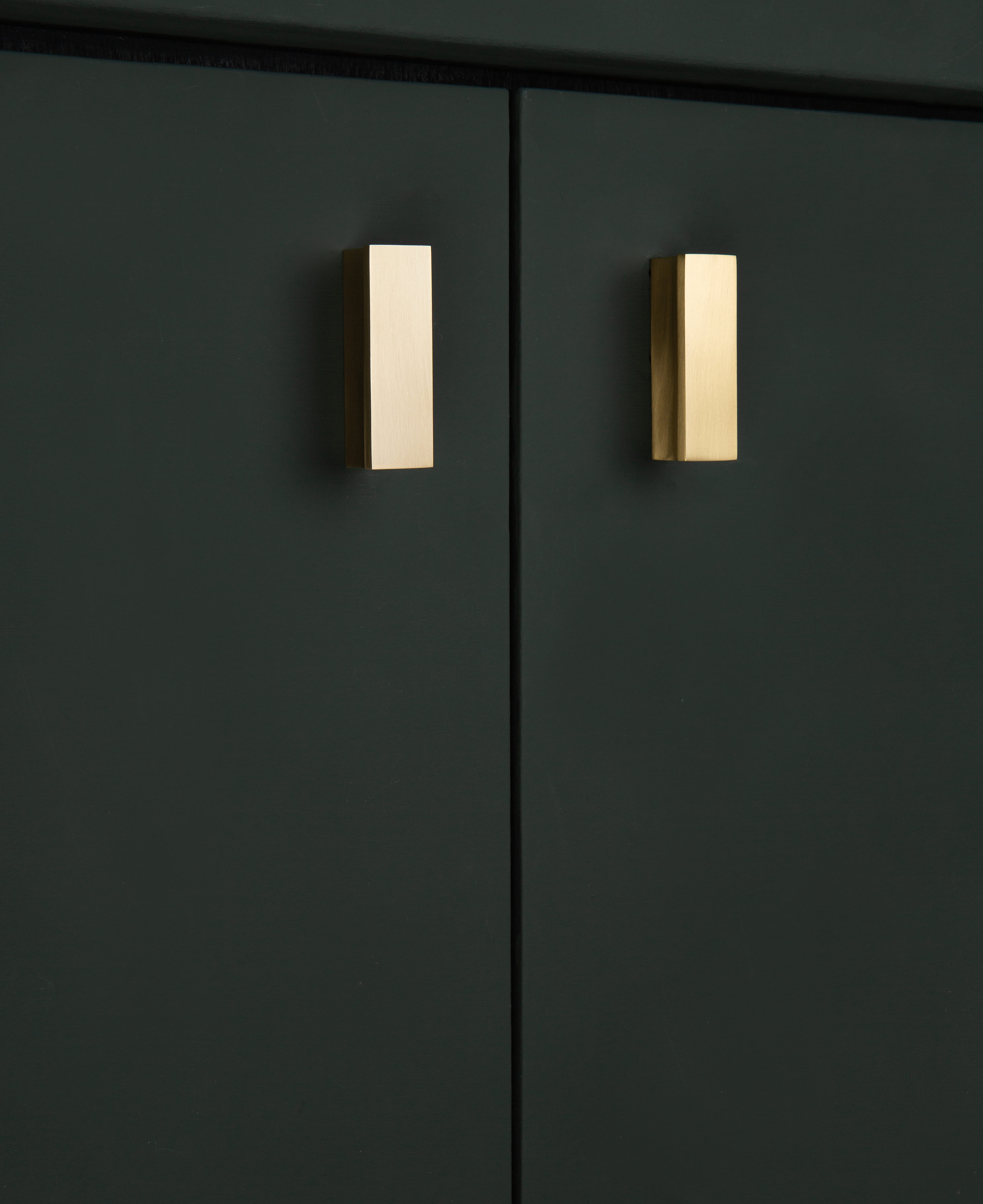 Gold Tau Grooved Brass Kitchen Cupboard Handle - Etsy