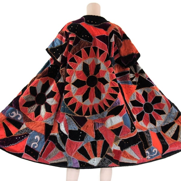 Patchwork Coat - Etsy