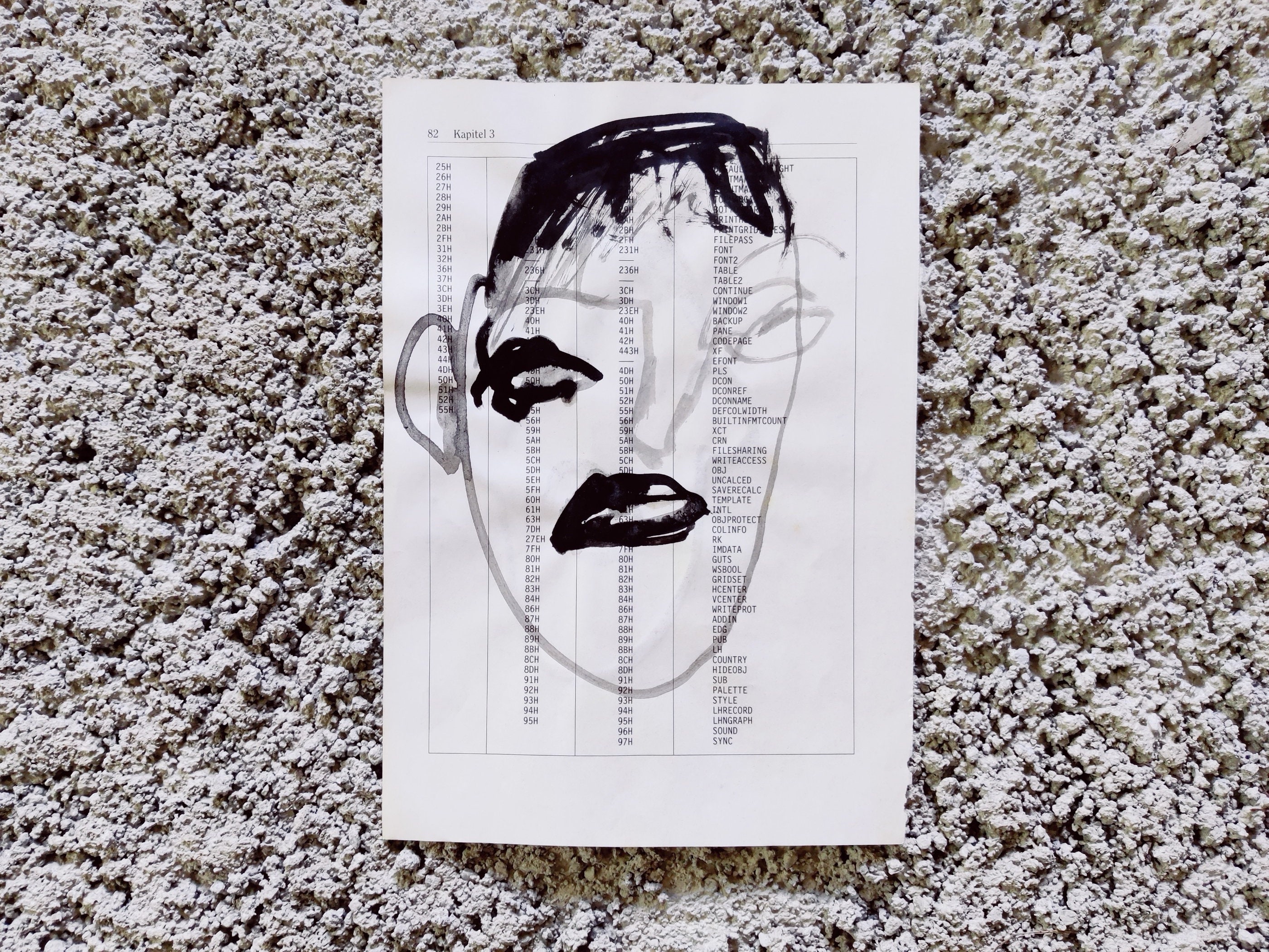 Weird Drawings Of Faces