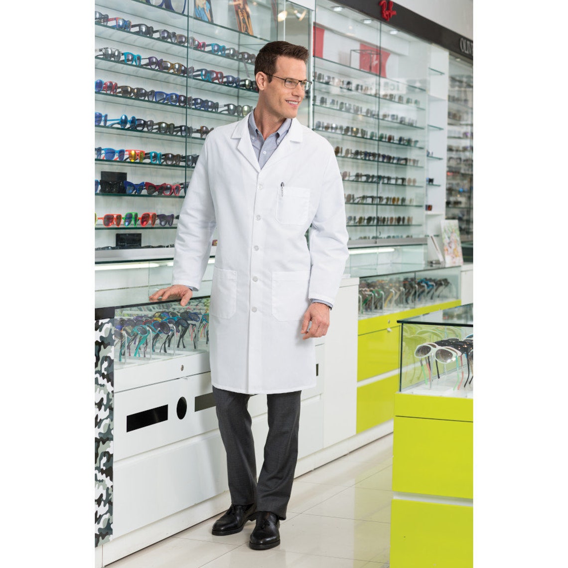 Embroidered White Lab Coat White Lab Coats for Men & Women - Etsy