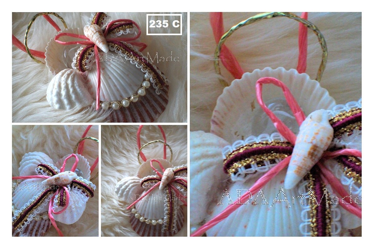 Shell Angel Ornaments Choice of 2 Year Round Any Occasion - Etsy