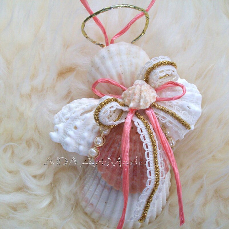 Seashell Angel - Etsy