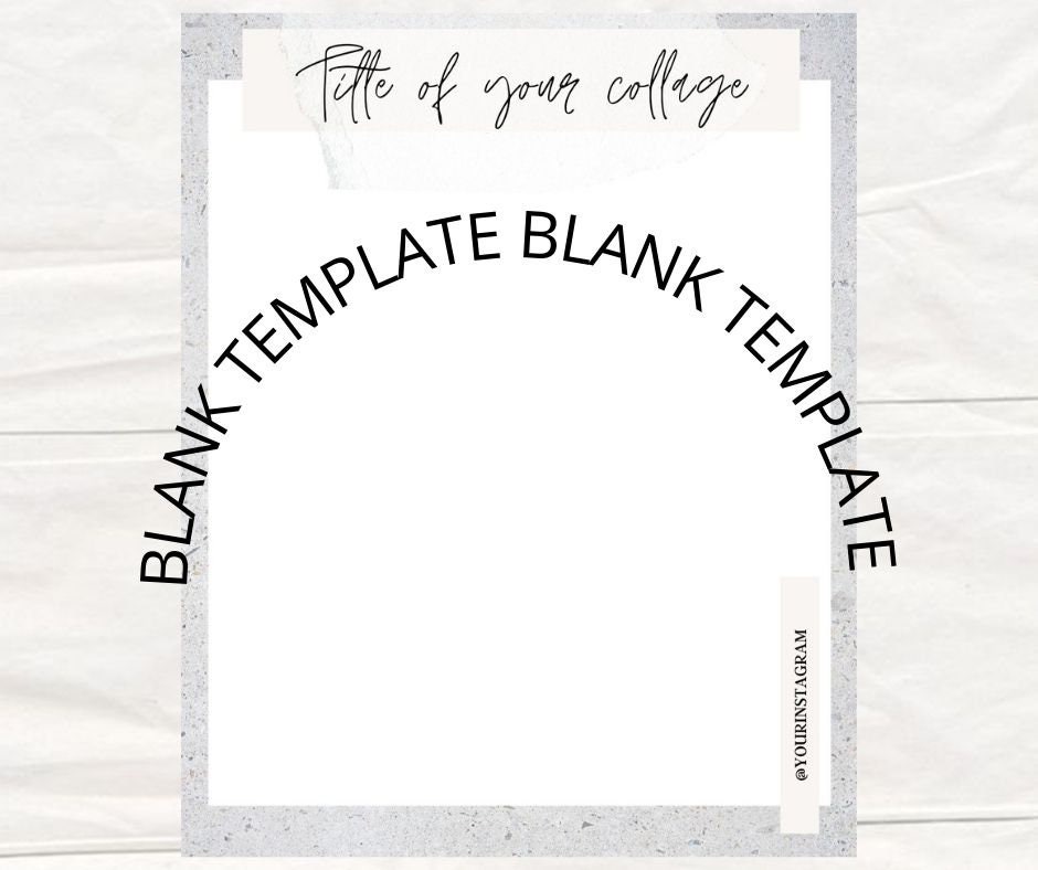 Product Collage Template Blogger/influencer Liketoknow.it Customizable ...