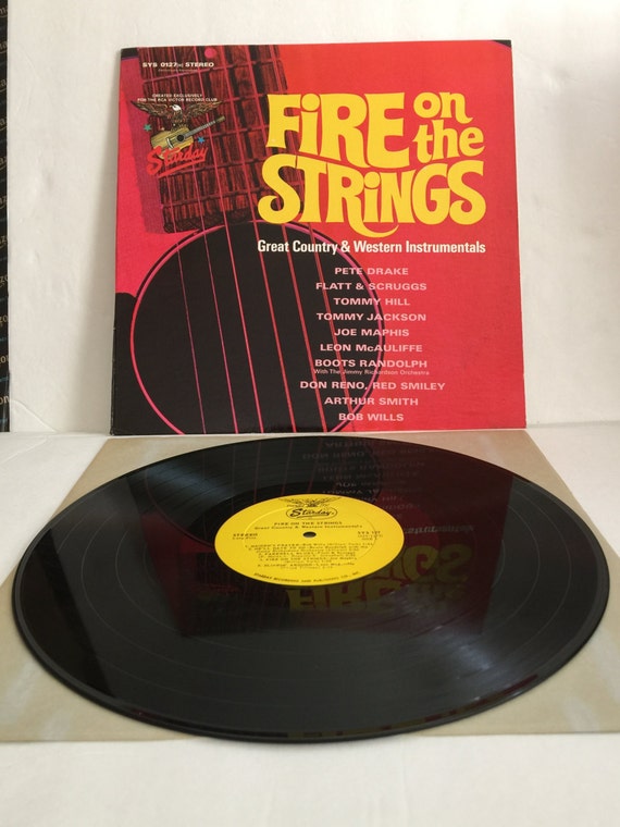 Fire on the Strings Great Country & Western Instrumentals | Etsy