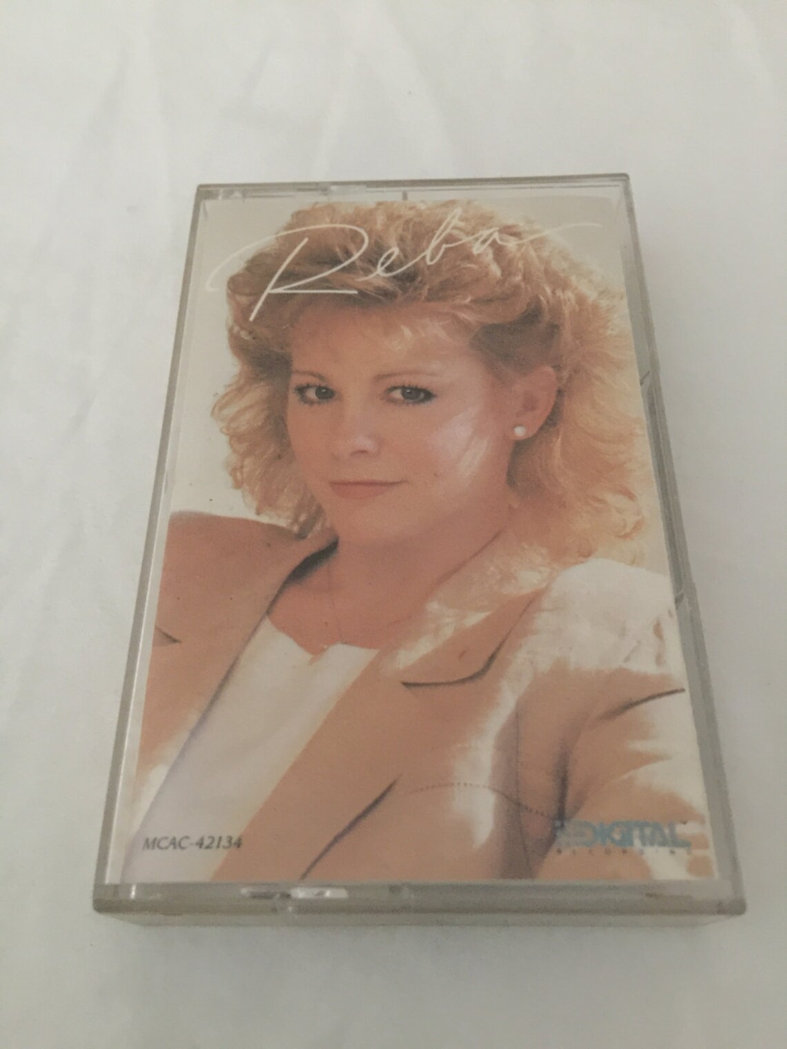 Reba Mcentire Reba Vintage Audio Cassette Tape 1988 Mca Etsy