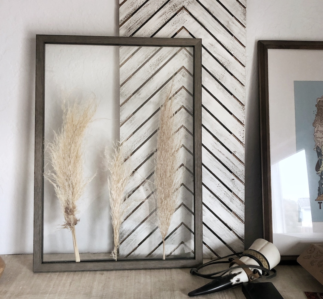 Pressed Flower Glass Framed Wall Art - Etsy