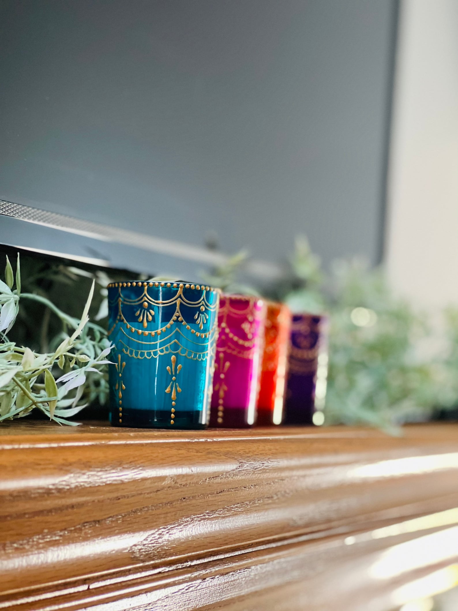 Henna Candles, Votive Candles, Hostess Gifts, Wedding Favors, Hand ...