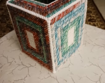 Wonder Woman Plastic Canvas Tissue Box Cover - Etsy