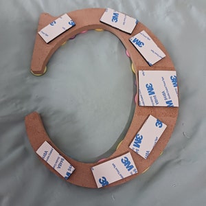 Button Embellished Wood Letter C Wall Hanging, New, Handmade - Etsy