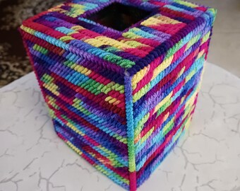 Wonder Woman Plastic Canvas Tissue Box Cover - Etsy