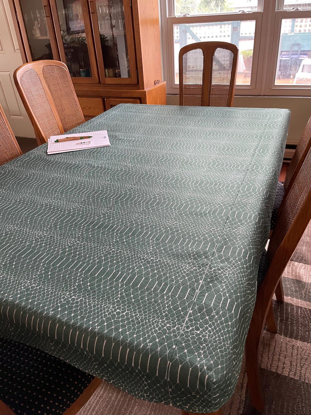 Custom Fitted Felt Table Cover - Etsy