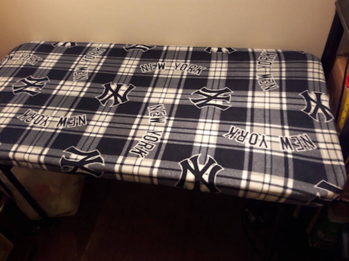 Fitted fleece cover for table more than 84 inches long and up | Etsy