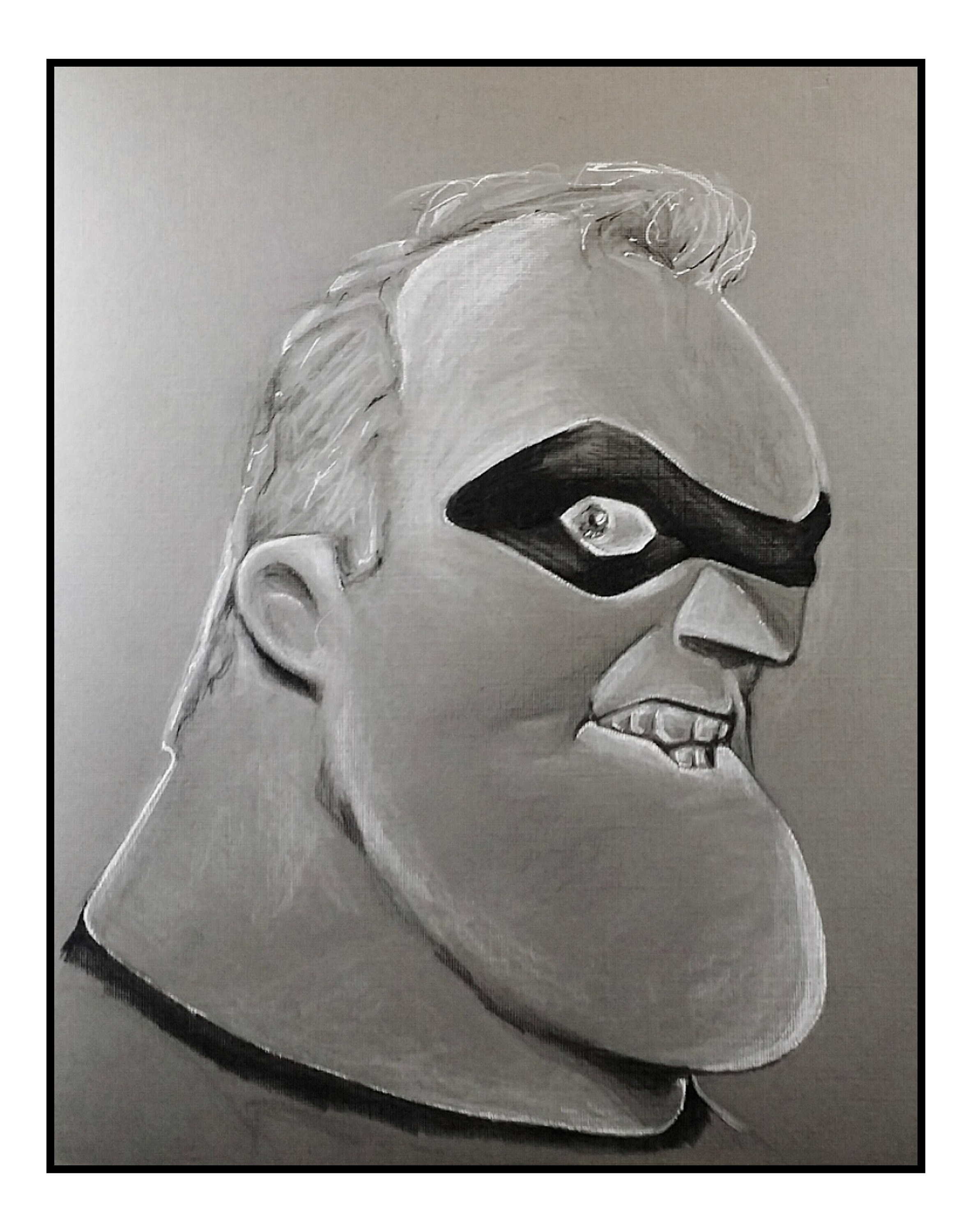 The Incredibles Mr Incredible Drawing