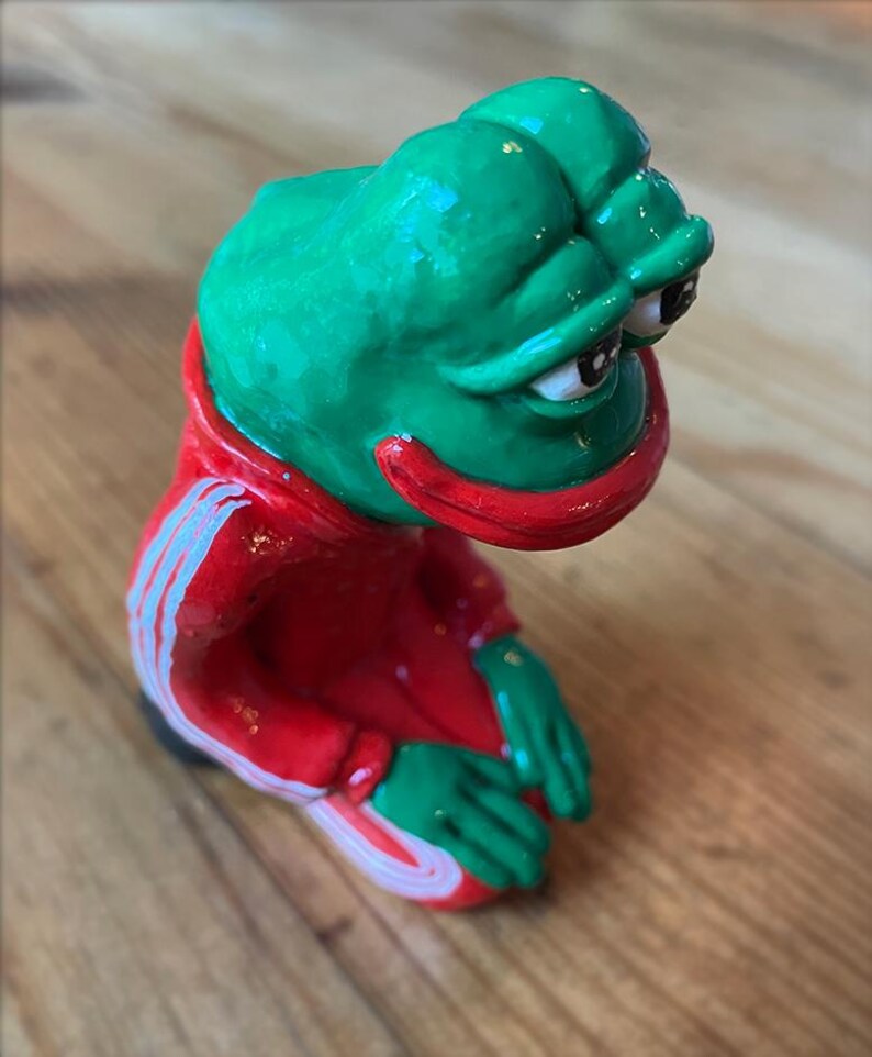 Pepe in Ancient Egyptian Prayer Posture - Etsy