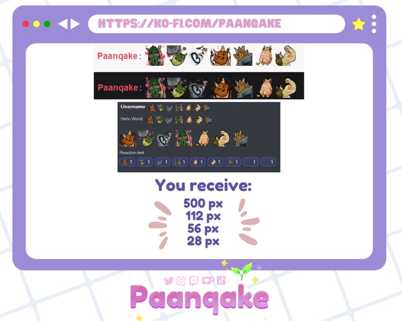 Korok P2U Emotes Twitch & Discord Emotes Pack Buy 6 Get 7th Free set of ...