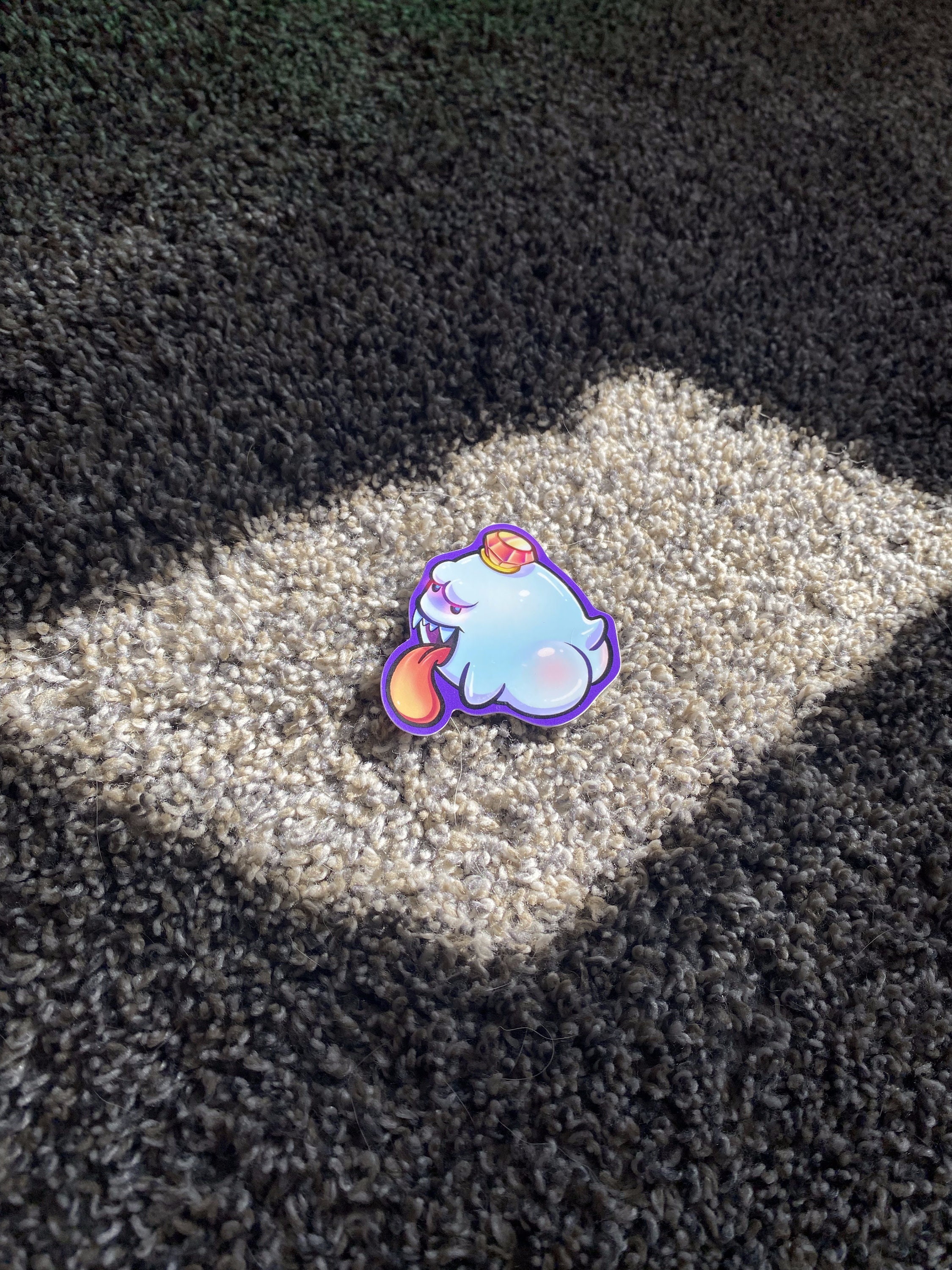 King Boo 2.5" Inch Glossy Vinyl Sticker - Etsy