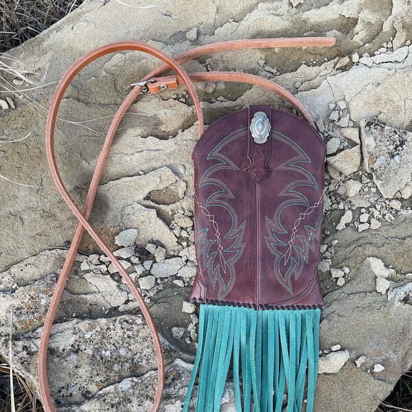 Cowboy Boot Purse - Etsy