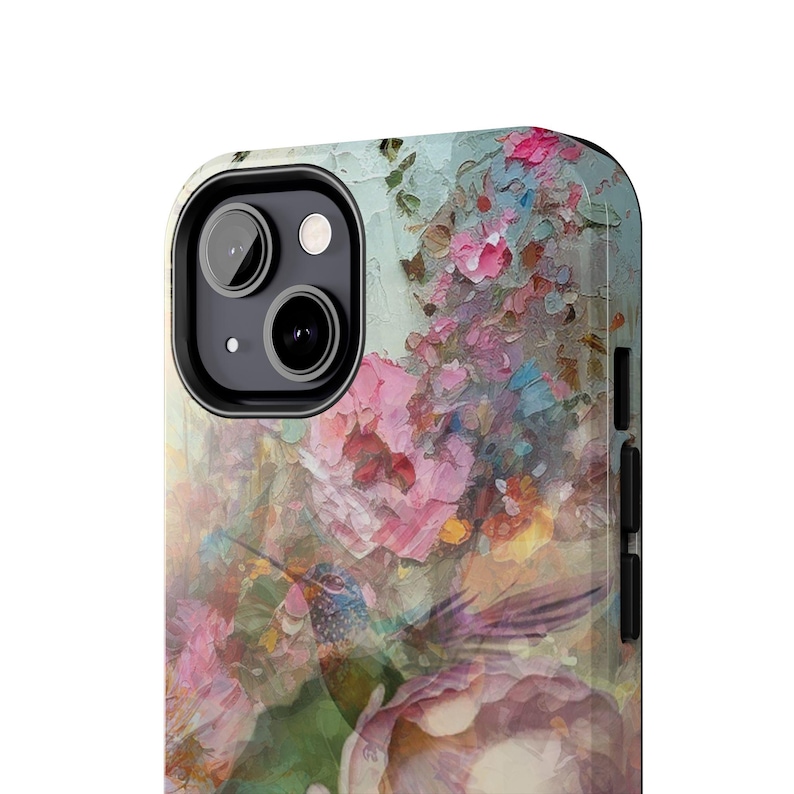 Floral Collage Tough Cell Phone Case - Strong Protective Cover for ...