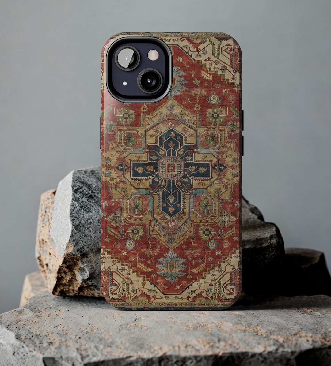 Persian Rug, Vintage Image, Graphic Digital, Tough Phone Cases, Muted ...