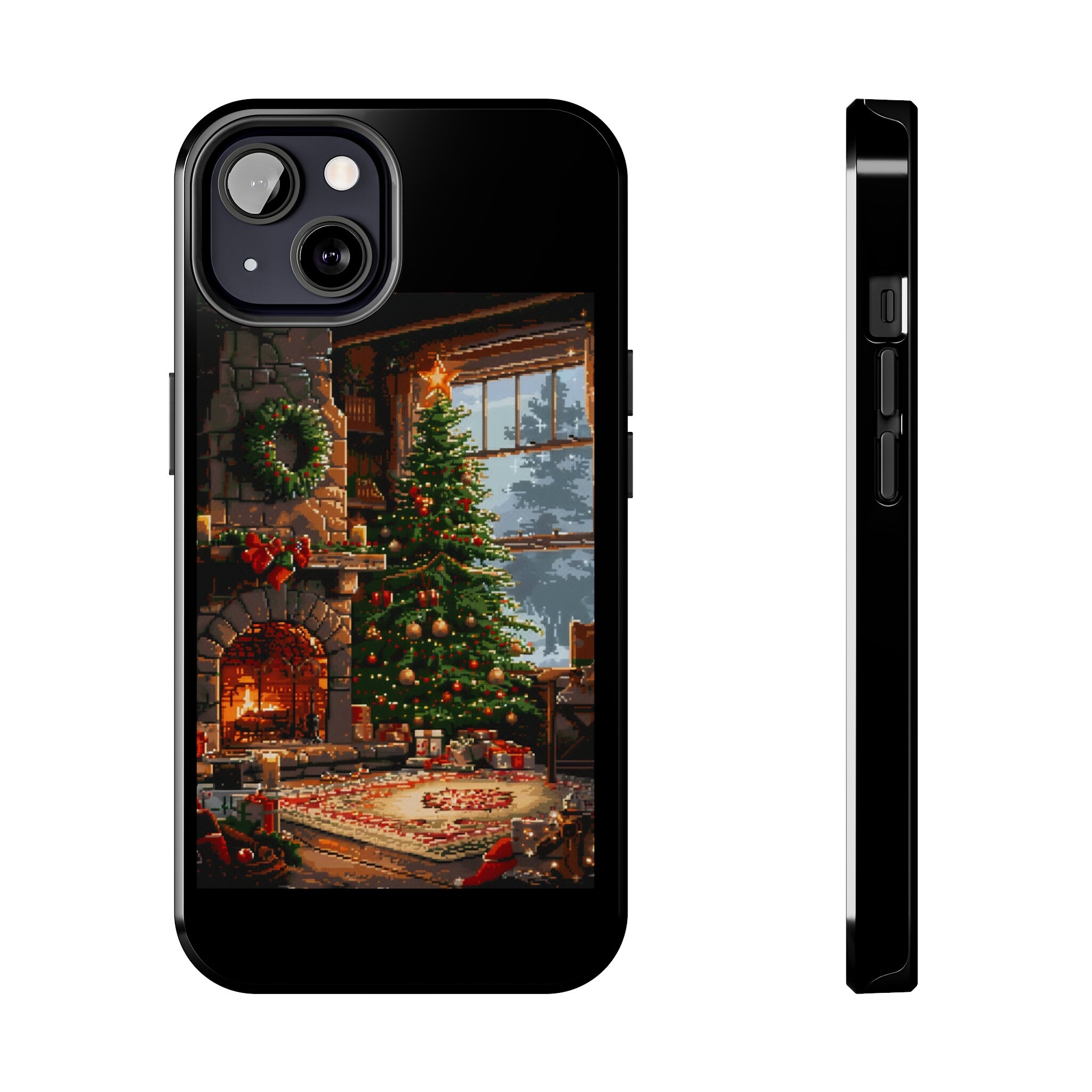 Christmas Themed, Tough Phone Cases, Holiday Cases, iPhone 15, iPhone ...