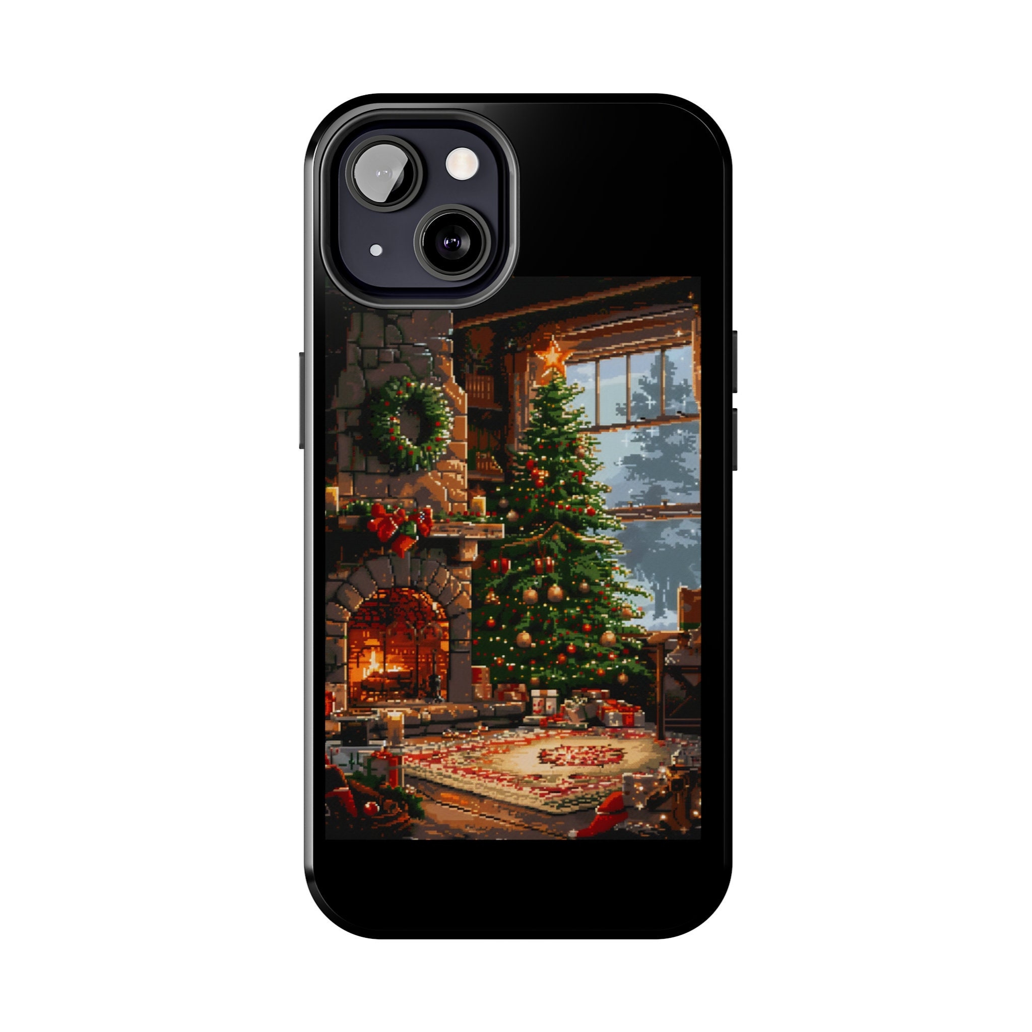 Christmas Themed, Tough Phone Cases, Holiday Cases, iPhone 15, iPhone ...