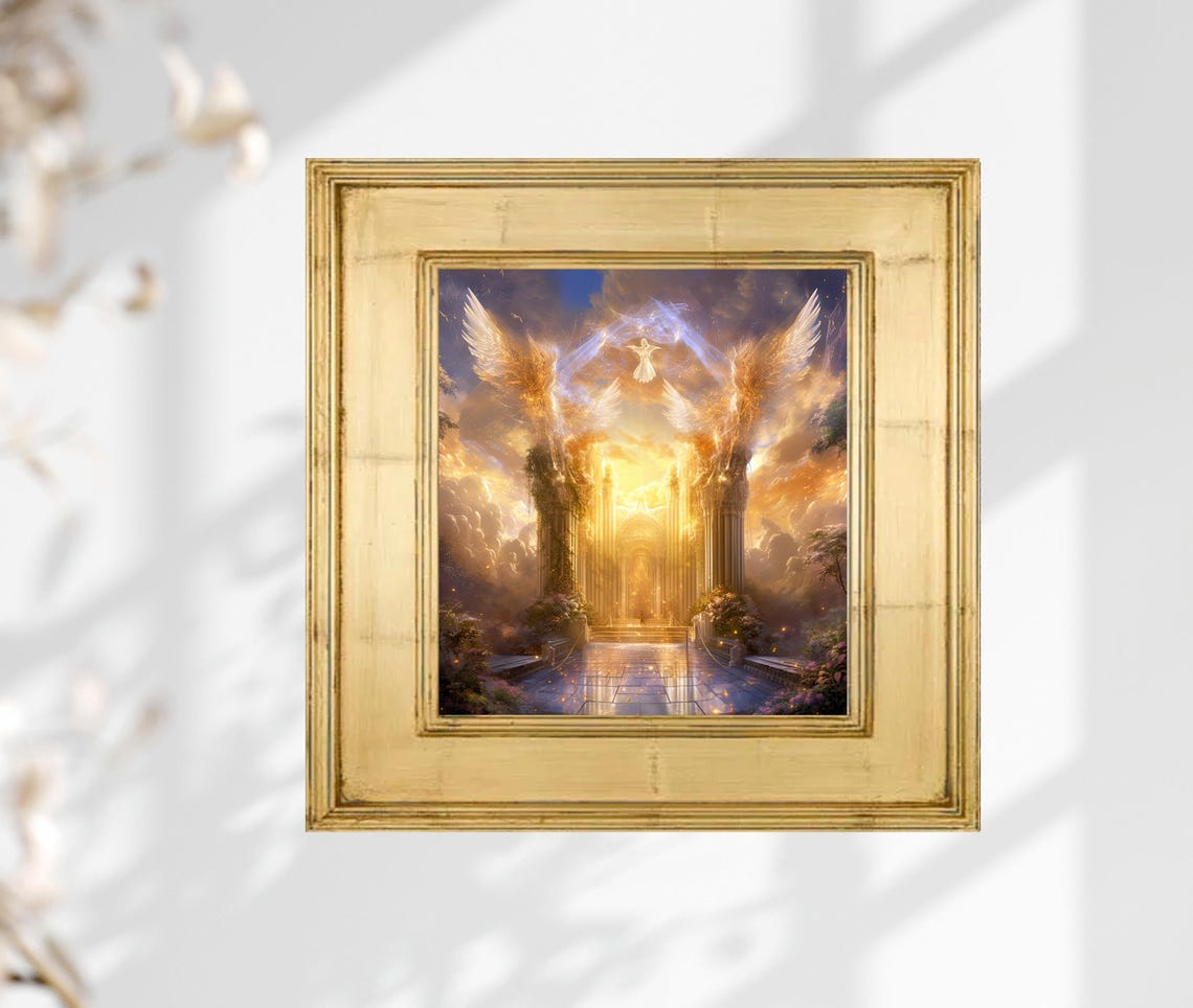 Digital Download Heavens Gate Image, Printable Image, Christian Images ...