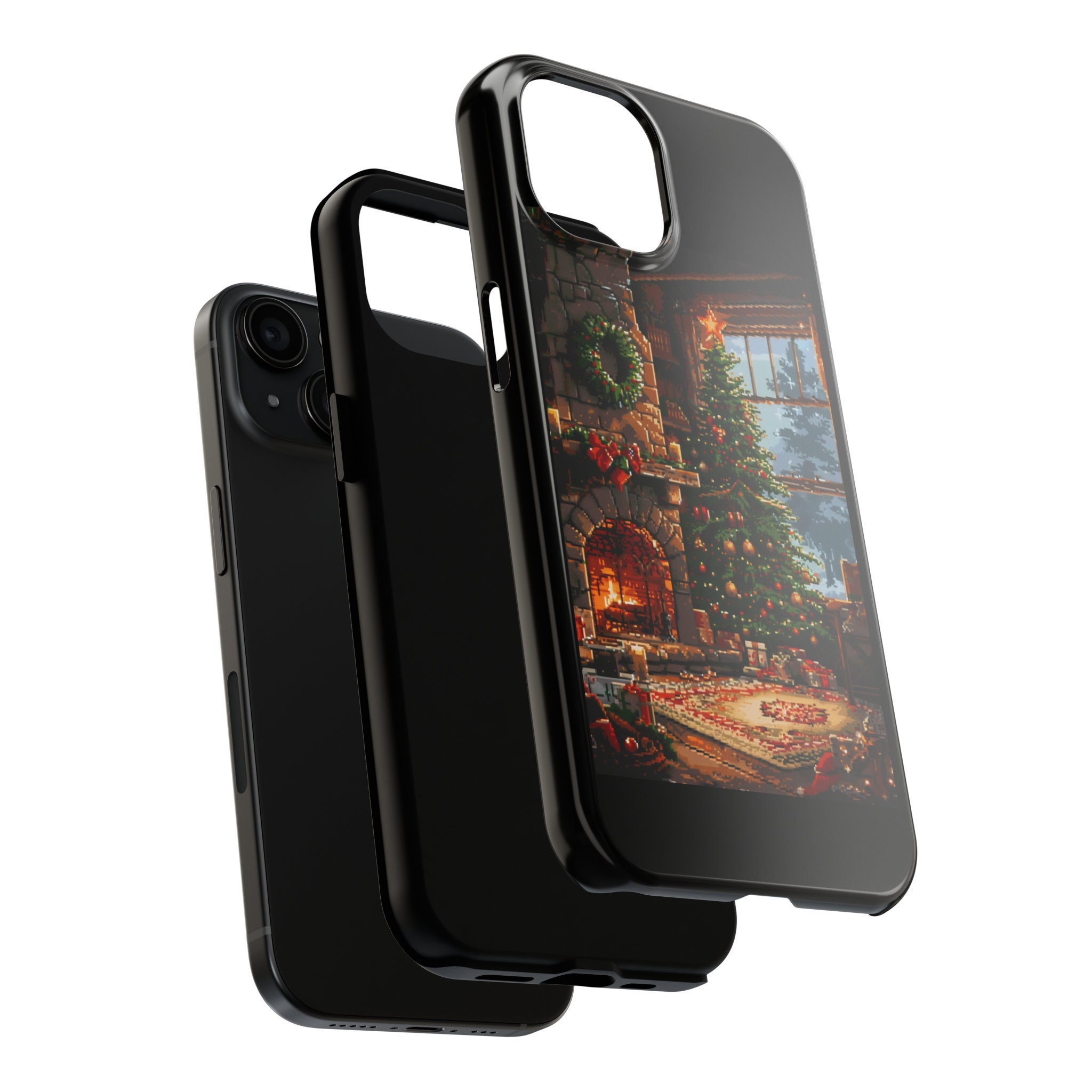 Christmas Themed, Tough Phone Cases, Holiday Cases, iPhone 15, iPhone ...