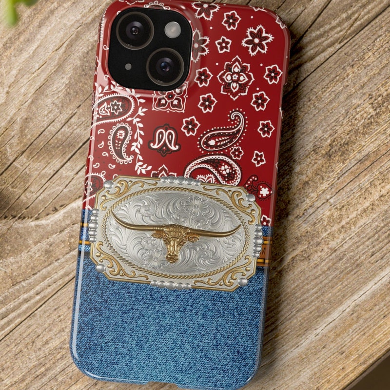 Denim Phone Case - Etsy