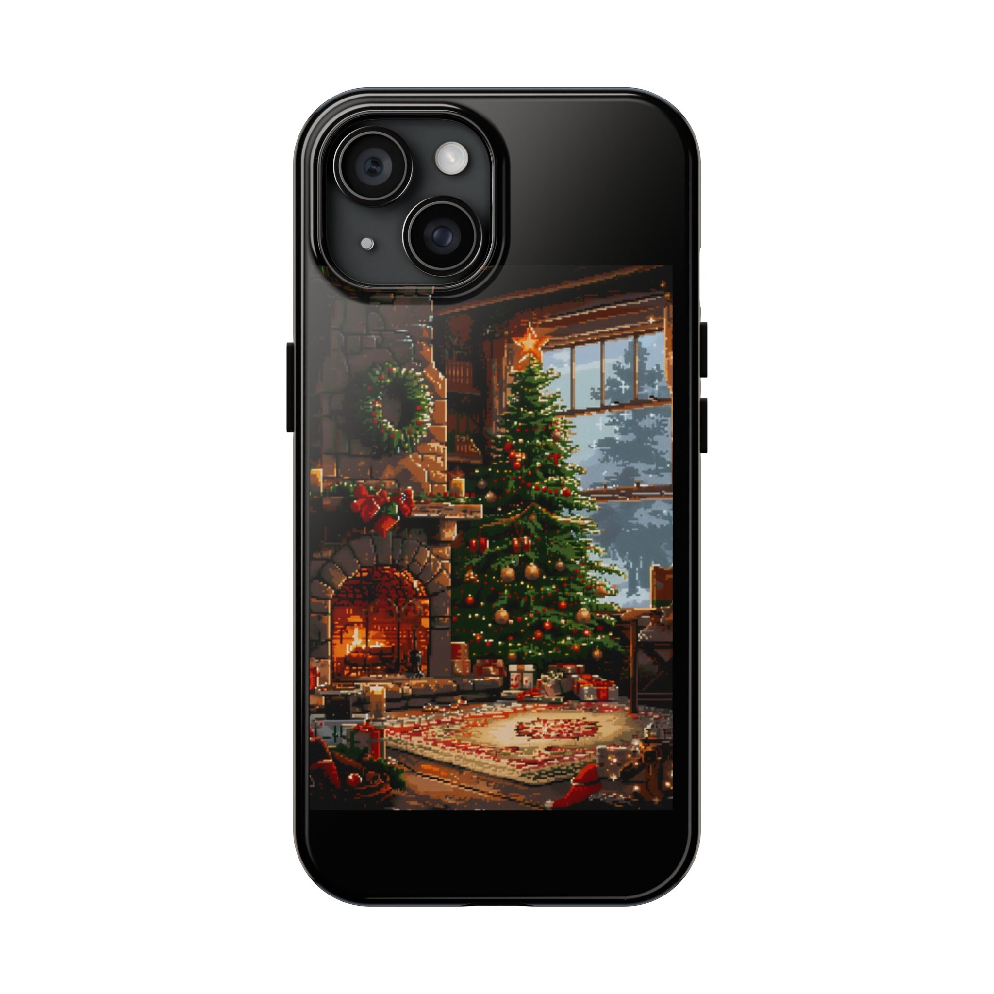 Christmas Themed, Tough Phone Cases, Holiday Cases, iPhone 15, iPhone ...