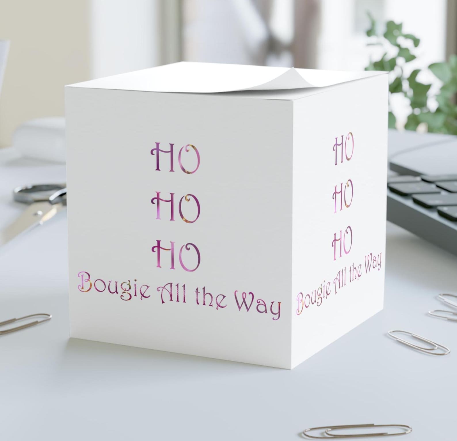 Note Cube, Funny Quote, Bougie, Post It Notes Sticky Cube Desk ...