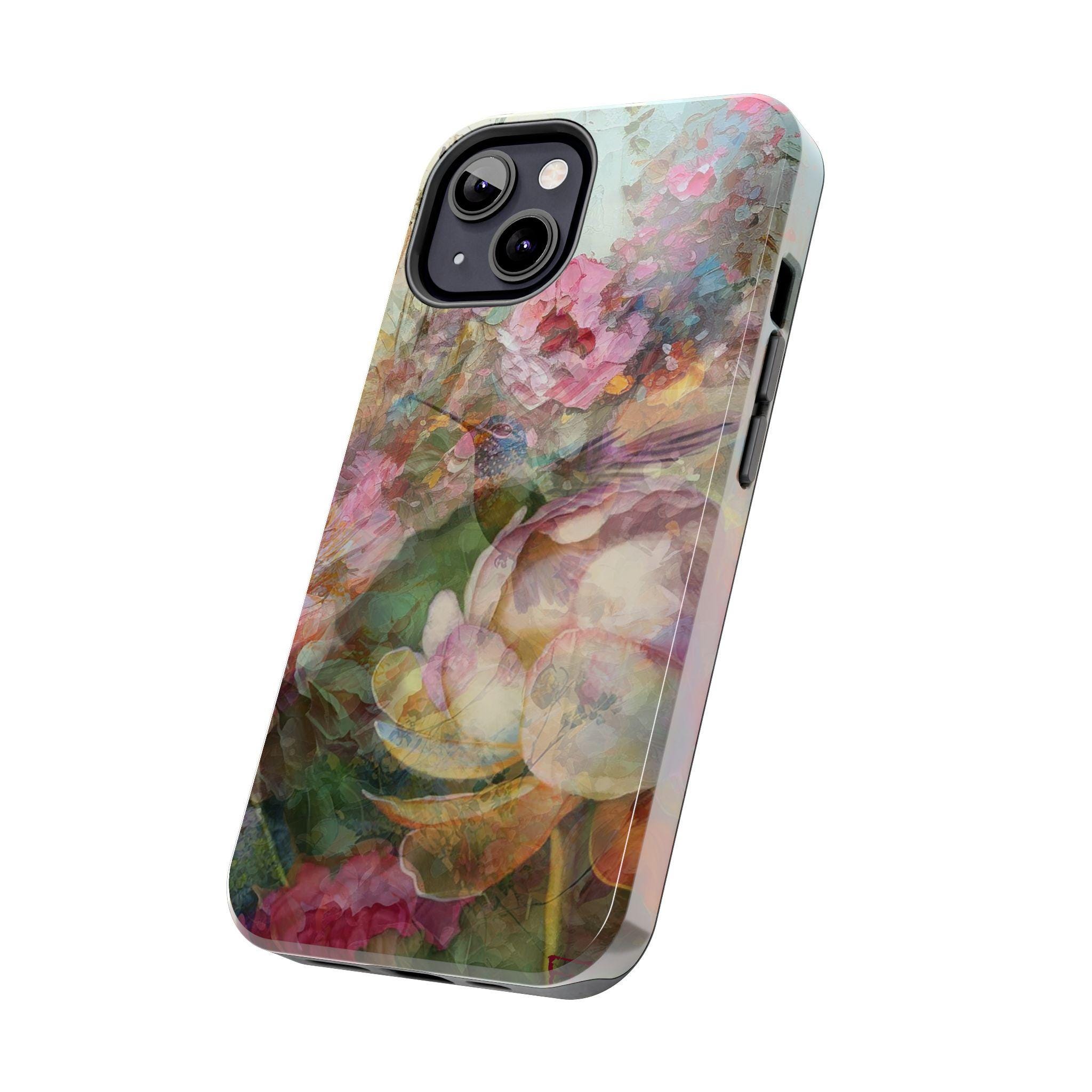 Floral Collage Tough Cell Phone Case - Strong Protective Cover for ...